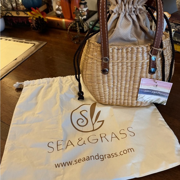 Bags | Brand New Sea Grass Mini Tote Classic | Poshmark